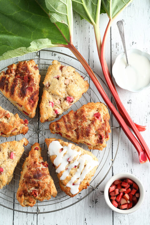 Rhubarb Scones - Manitoba Egg Farmers